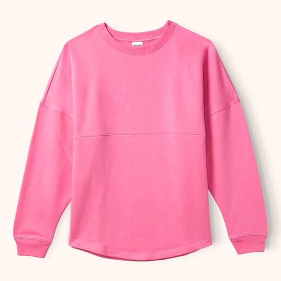 Tops | Vs Pink Varsity Crew | Poshmark